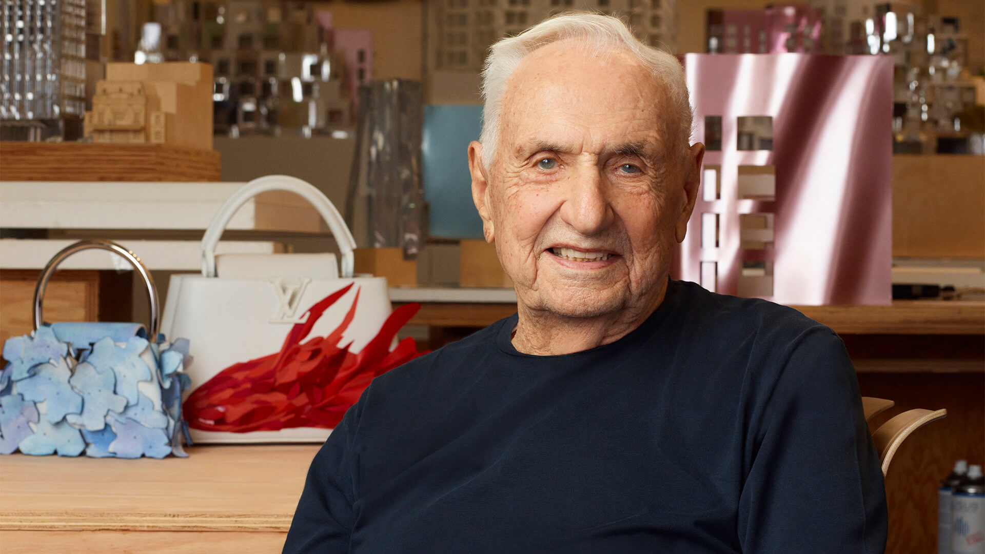 Louis Vuitton Celebrates Longstanding Collaboration with Frank Gehry ...