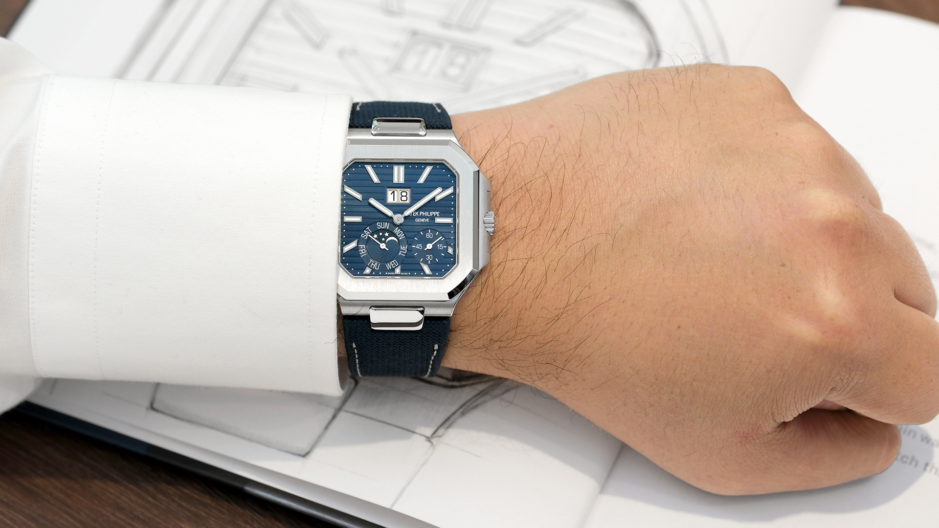 Hands-On with All Three Patek Philippe Cubitus Watches - LUXUO Thailand